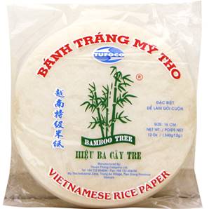 BAMBOO TREE Rice Paper 16cm